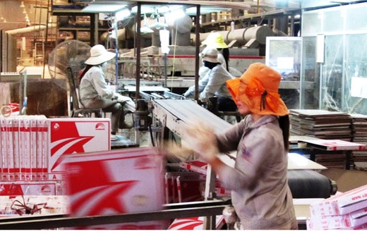 Công ty CP Trúc Thôn: Mở rộng dây chuyền sản xuất gạch ốp lát