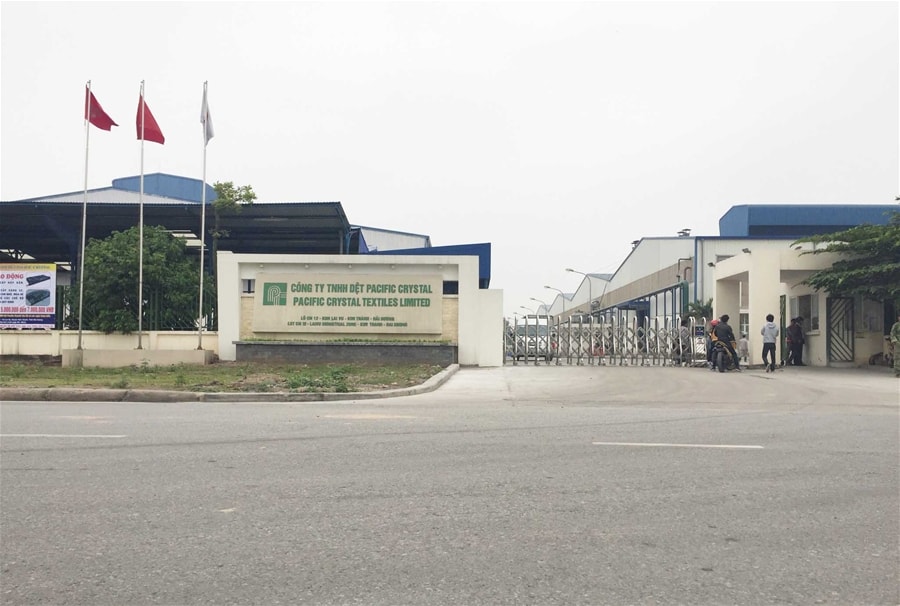 Công ty TNHH Dệt Pacific Crystal đề nghị tiếp tục vận hành nhà máy sau ...
