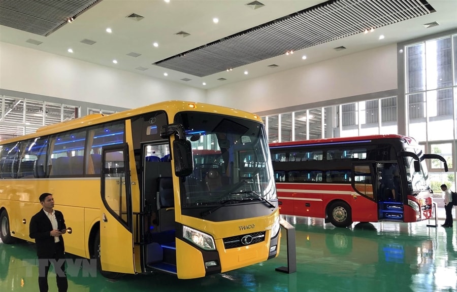 THACO xuất khẩu xe bus thương hiệu Việt sang Philippines