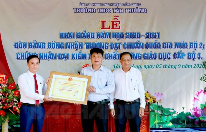 Trường THCS Tân Trường: Truyền thống vẻ vang, thành tích tự hào