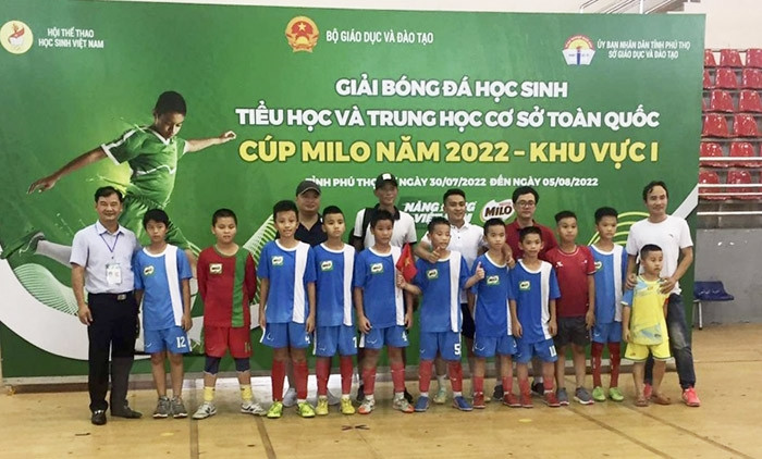 U10 Hải Dương vô địch Giải bóng đá học sinh tiểu học và THCS toàn quốc ...