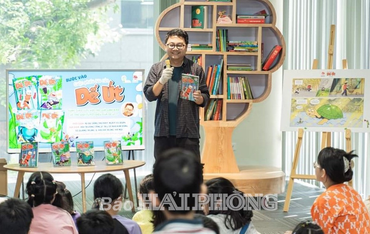 Bộ truyện tranh “Cuộc phiêu lưu của Dế Út”: Thành quả của nỗ lực không ...