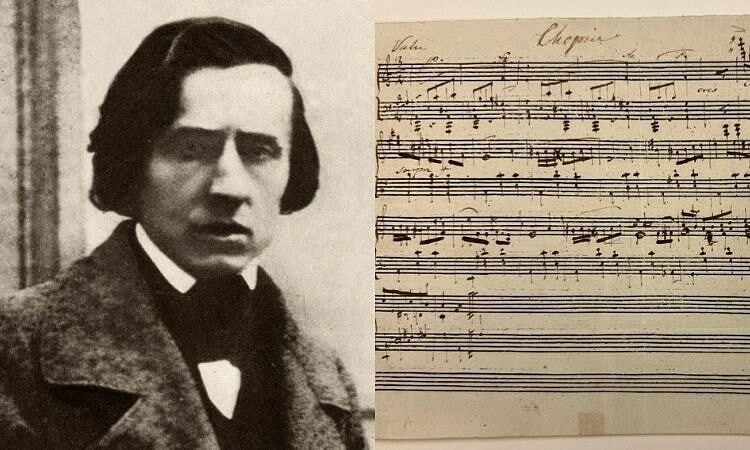 Phát hiện bản thảo gần 200 tuổi của nhà soạn nhạc Chopin