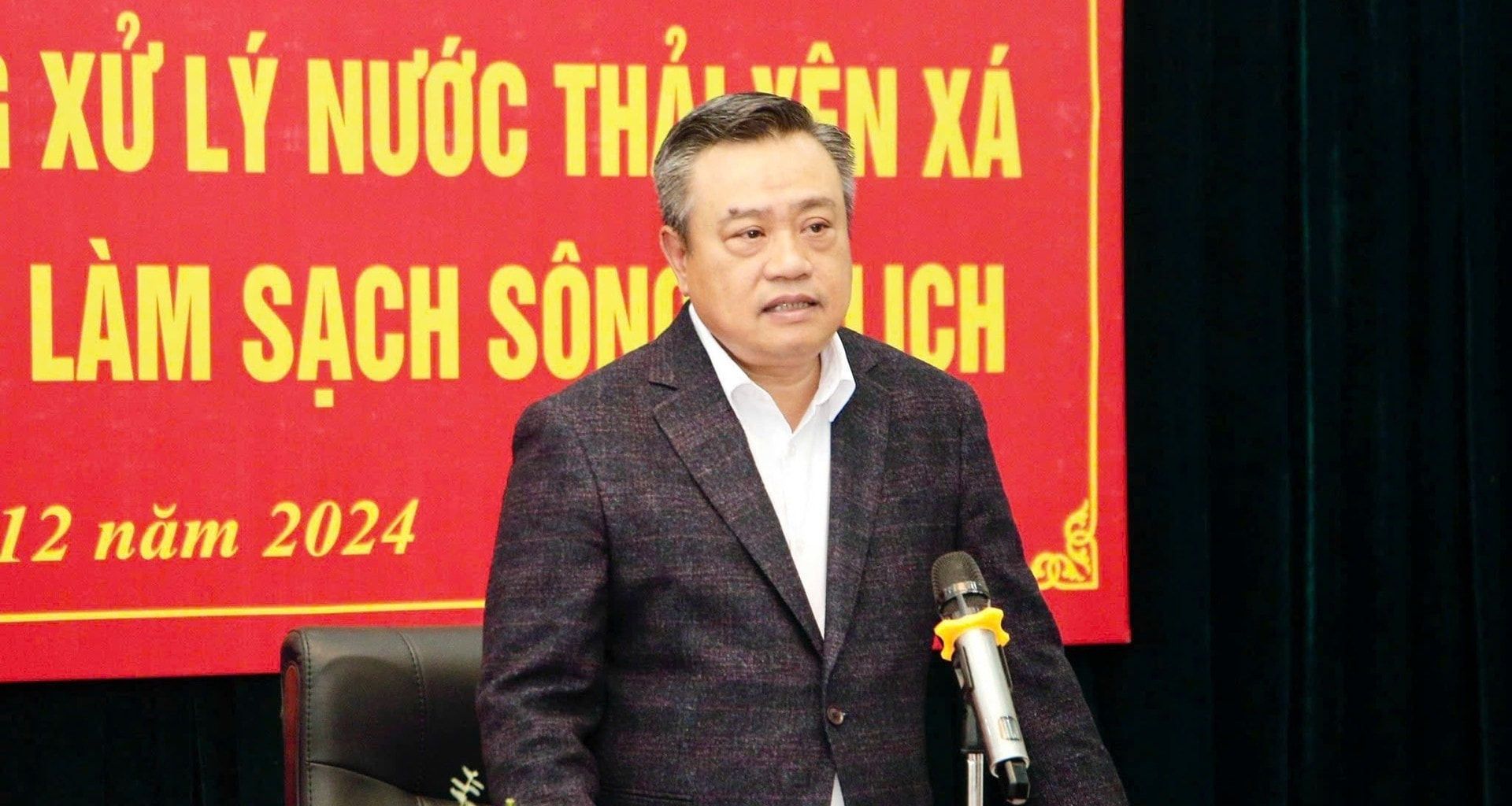 Sau yêu cầu của Tổng Bí thư Tô Lâm, Chủ tịch Hà Nội chốt ngày hồi sinh sông Tô Lịch