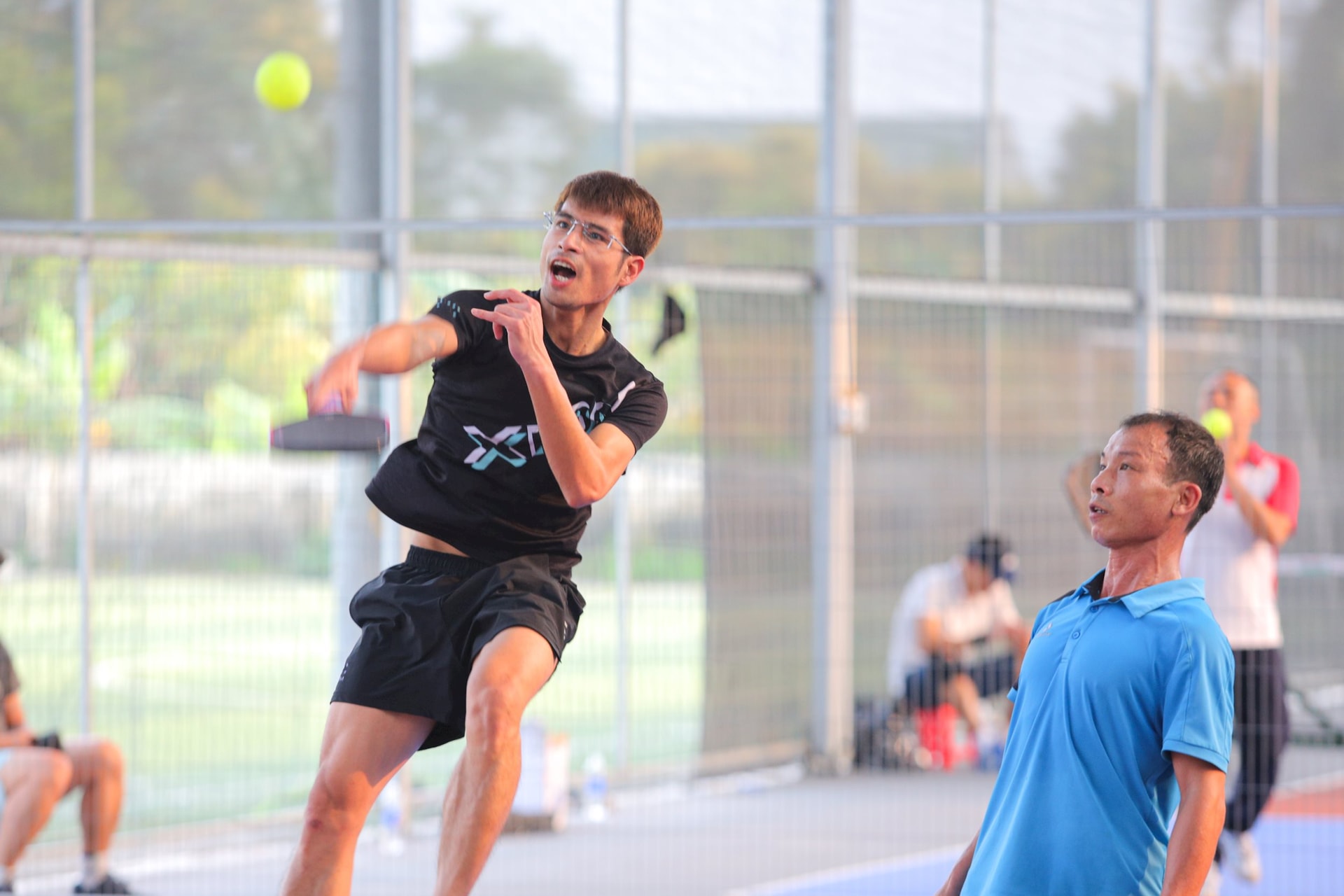 Lần đầu tiên huyện Kim Thành tổ chức giải pickleball
