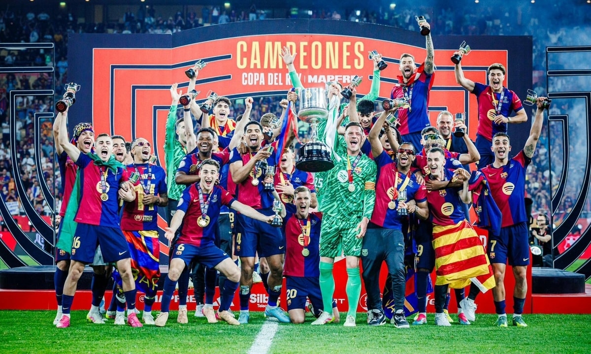 Thắng kịch tính Real, Barca đoạt Cúp Nhà vua