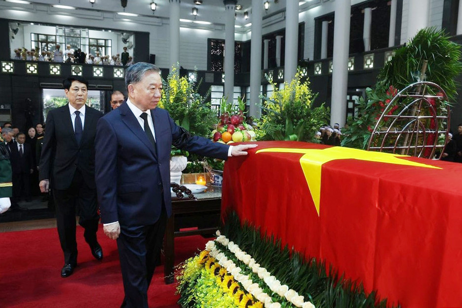 Lễ Quốc tang nguyên Chủ tịch nước Trần Đức Lương