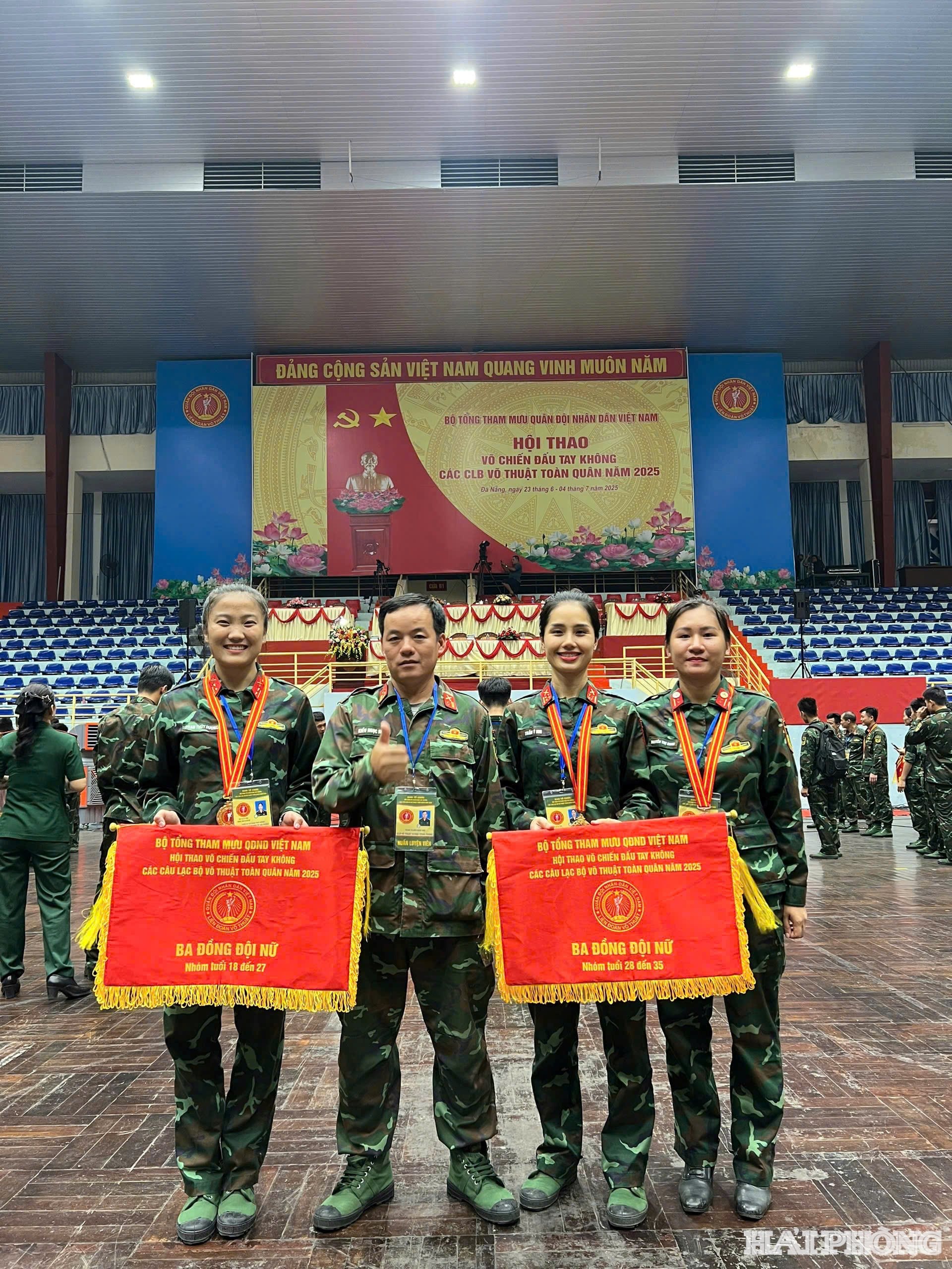 Nữ quân nhân Trần Ý Nhi đam mê võ thuật