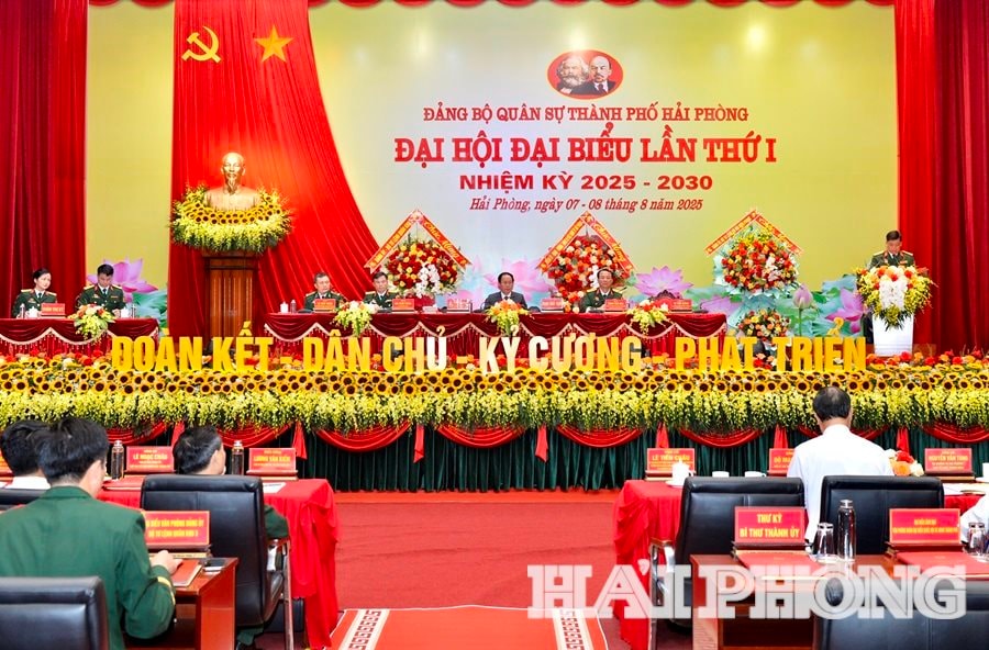 Đại hội Đại biểu Đảng bộ Quân sự thành phố lần thứ nhất thành công tốt đẹp