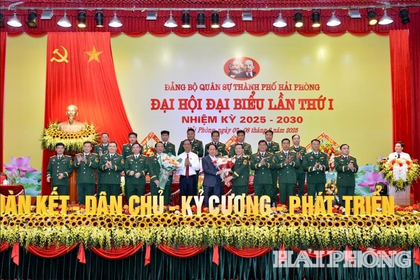 Đại hội Đại biểu Đảng bộ Quân sự thành phố lần thứ nhất thành công tốt đẹp