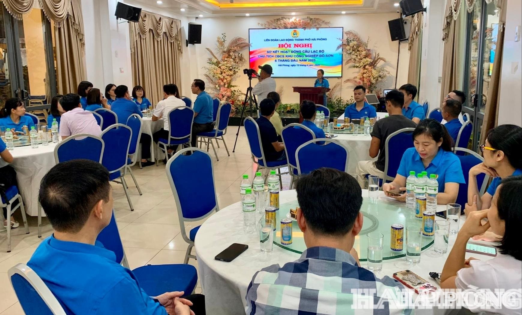 Các công đoàn cơ sở khu công nghiệp Đồ Sơn giải quyết 32 kiến nghị của ...