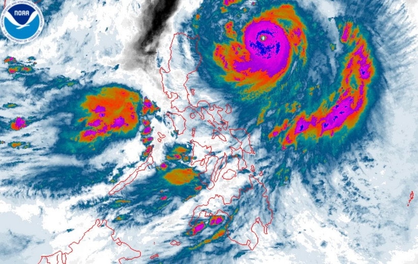 Bão Ragasa đạt cấp siêu bão đổ bổ vào Philippines trước khi đi vào Biển ...