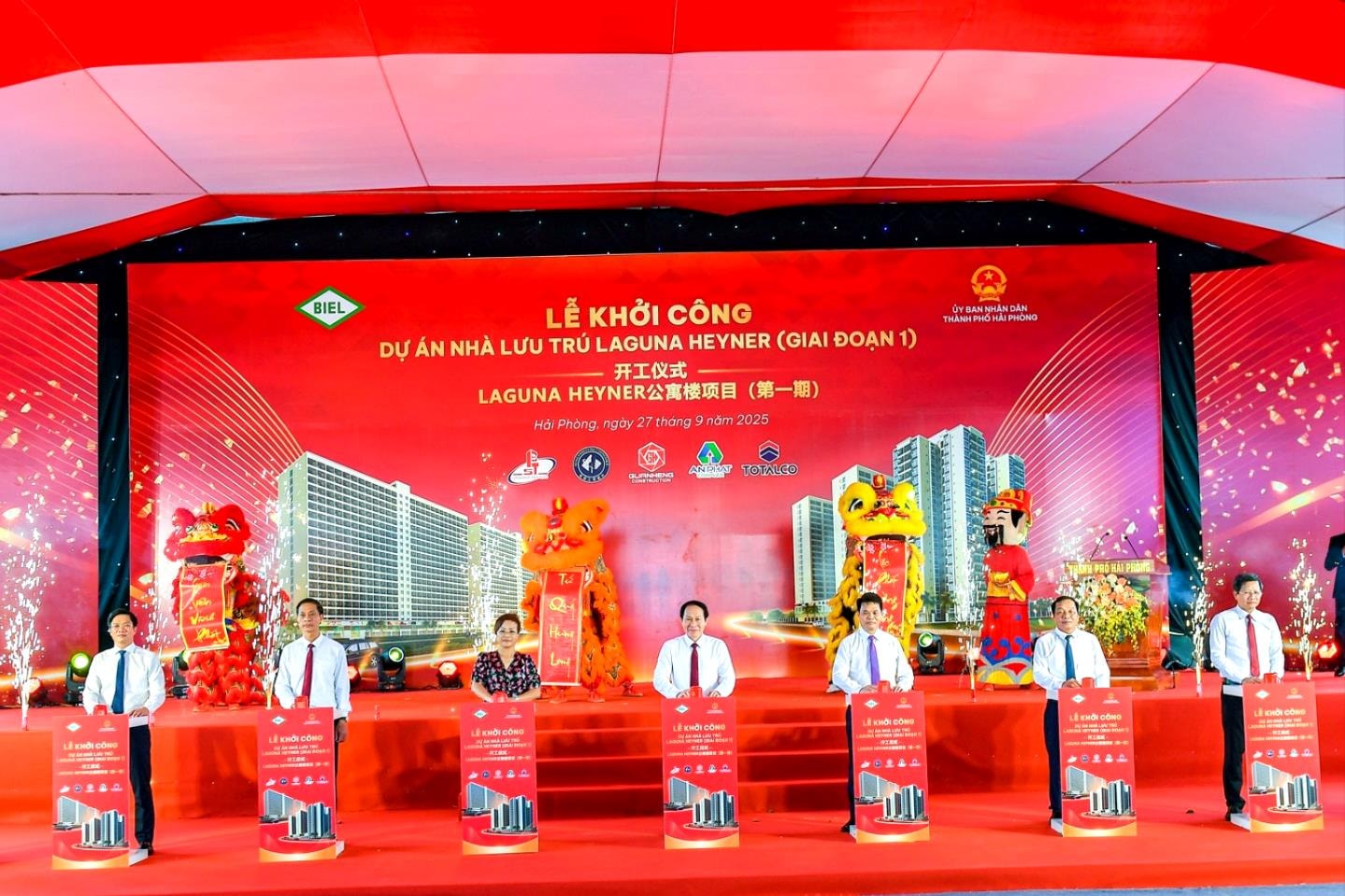 Khởi công Dự án Nhà lưu trú Laguna Heyner tại khu công nghiệp An Phát 1