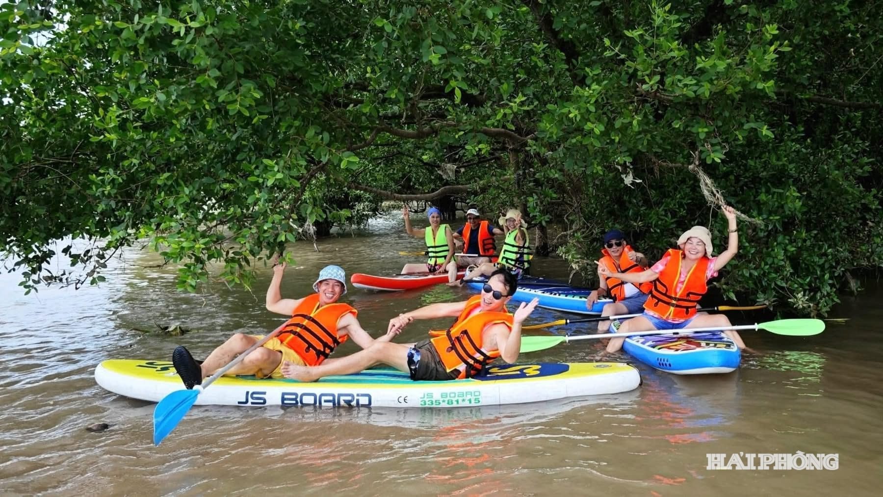Nét đẹp hoang sơ của rừng ngập mặn Vinh Quang
