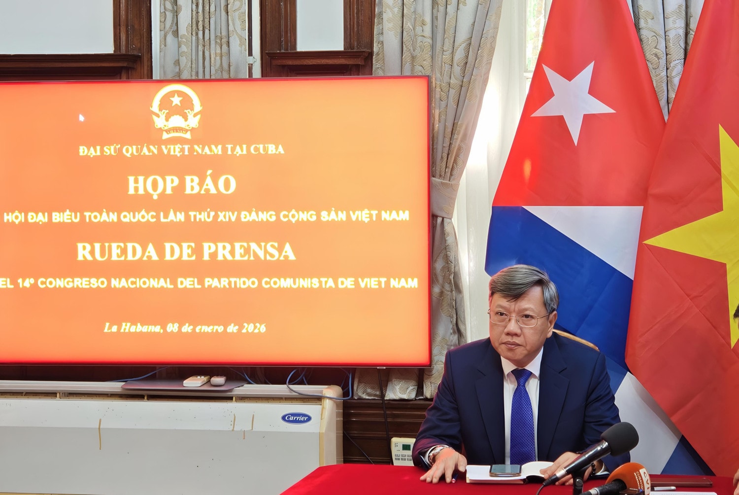 Báo chí Cuba sẽ thông tin đậm nét về Đại hội XIV của Đảng Cộng sản Việt Nam