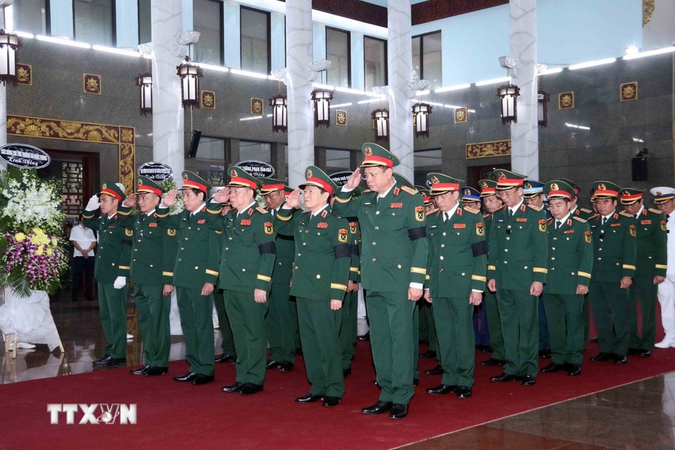 Lễ tang cấp nhà nước Đại tướng, Anh hùng lực lượng vũ trang nhân dân Lê ...