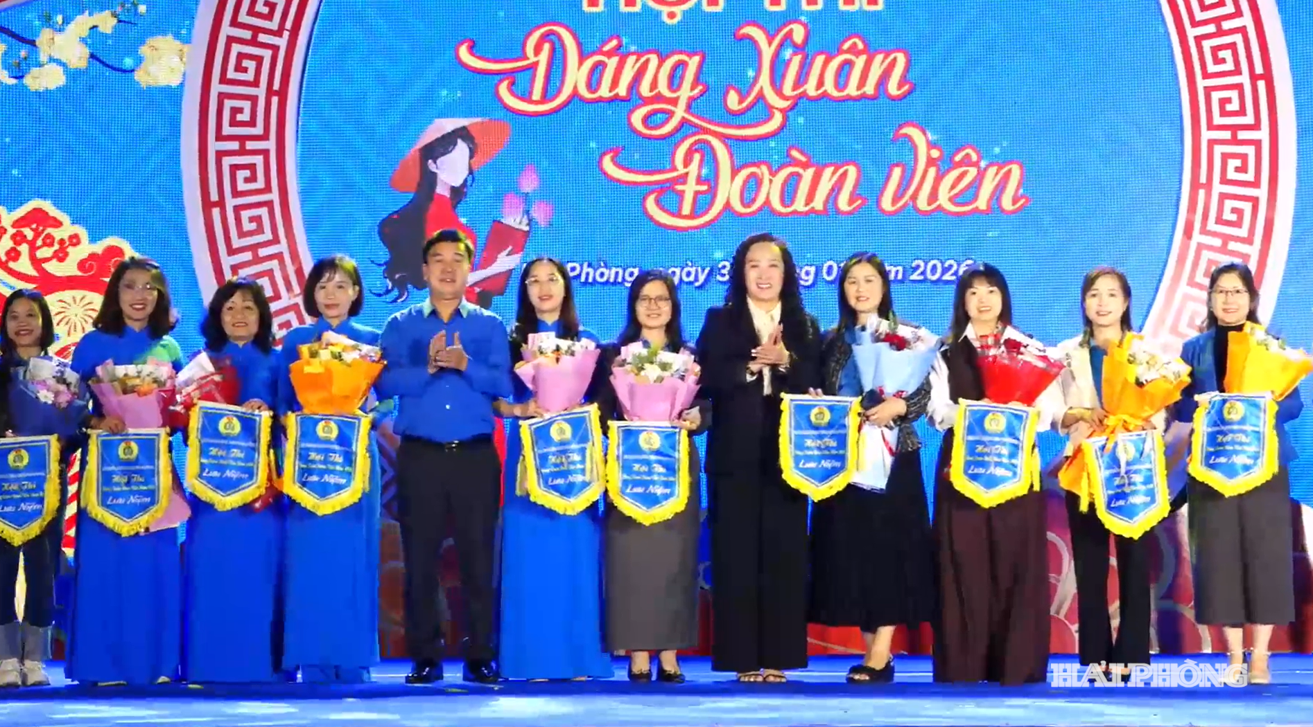 Tôn vinh vẻ đẹp áo dài qua hội thi ‘Dáng xuân đoàn viên’