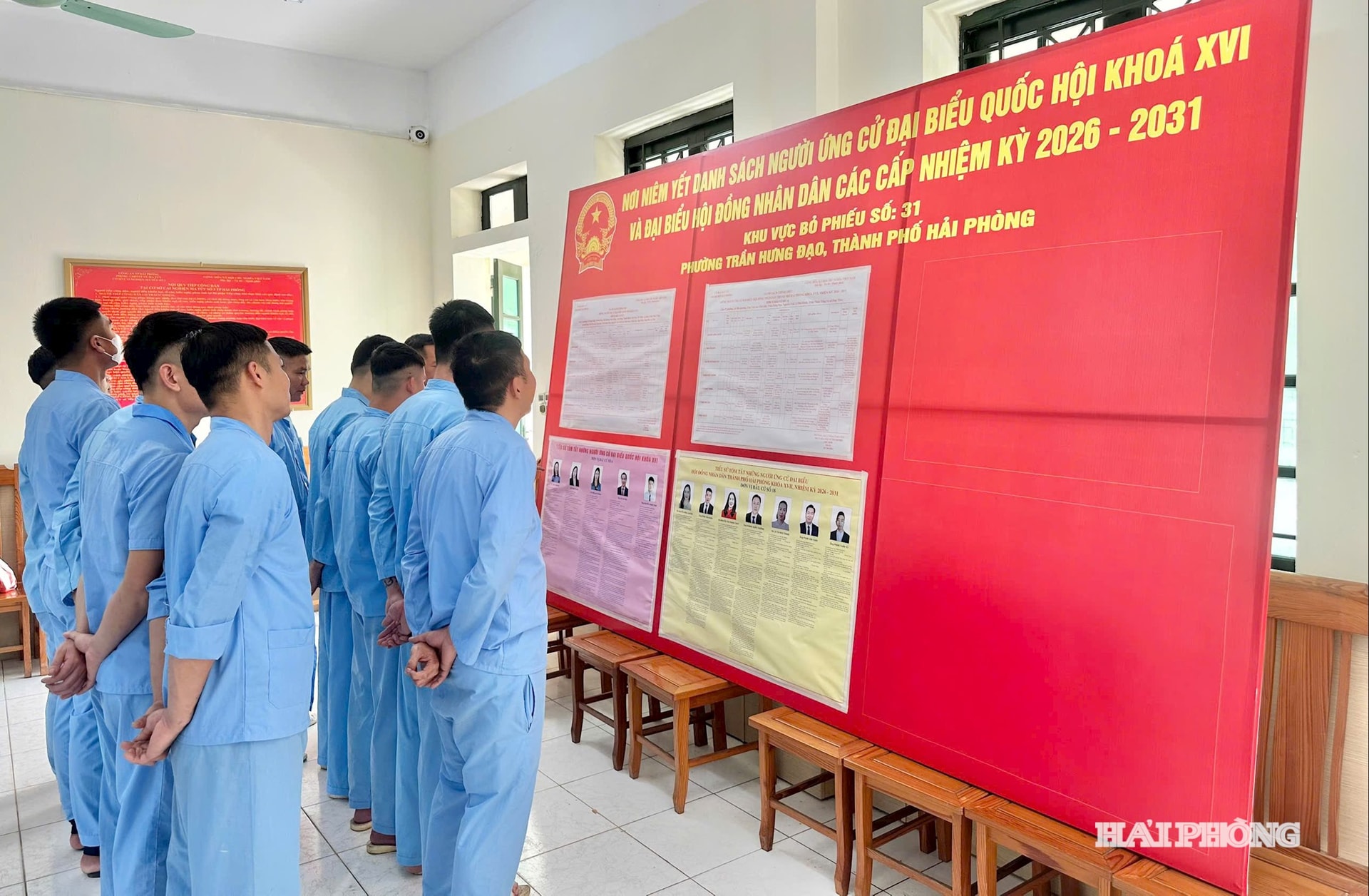 Bảo đảm quyền bầu cử tại trại giam, cơ sở cai nghiện ở Hải Phòng