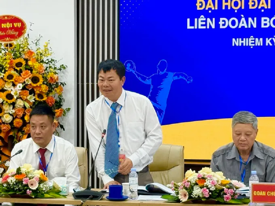 Ông Hứa Xuân Sinh được bầu làm Chủ tịch Liên đoàn Bóng ném Việt Nam ...