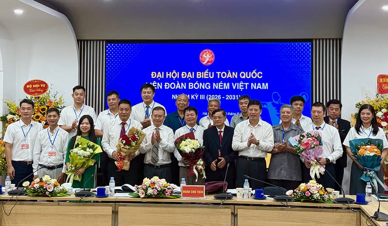Ông Hứa Xuân Sinh được bầu làm Chủ tịch Liên đoàn Bóng ném Việt Nam ...